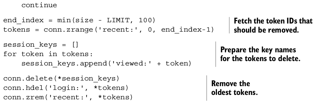 Login and cookie caching | redis in action学习笔记